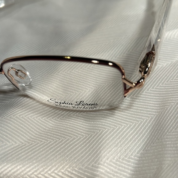 Sophia Loren | Accessories | Nwt Sophia Loren Burgundy Eyeglass Frames ...
